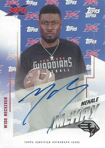 2020 Topps XFL Checklist, Team Set Lists, Hobby Box Breakdown