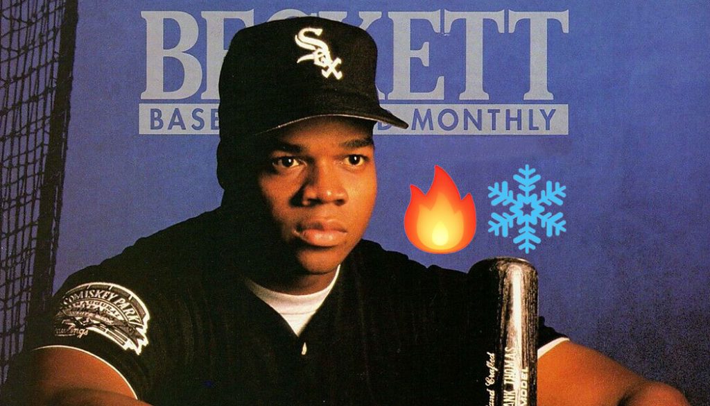Retro Beckett Baseball Hot / Cold - April, 1989