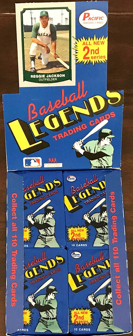 1989 Pacific Baseball Legends II Box Break and Breakdown