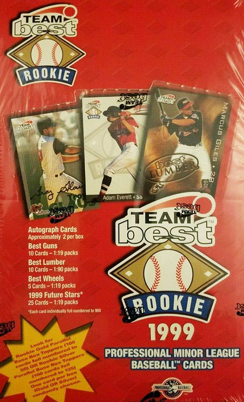 1999 Team Best Rookies Baseball Box Break and Breakdown