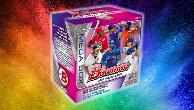 2025 Bowman Mega Box Baseball Checklist, Teams, Box Info