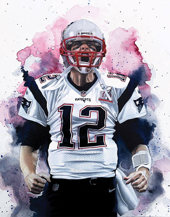 Sports Artist Spotlight: Ken Karl - Beckett News