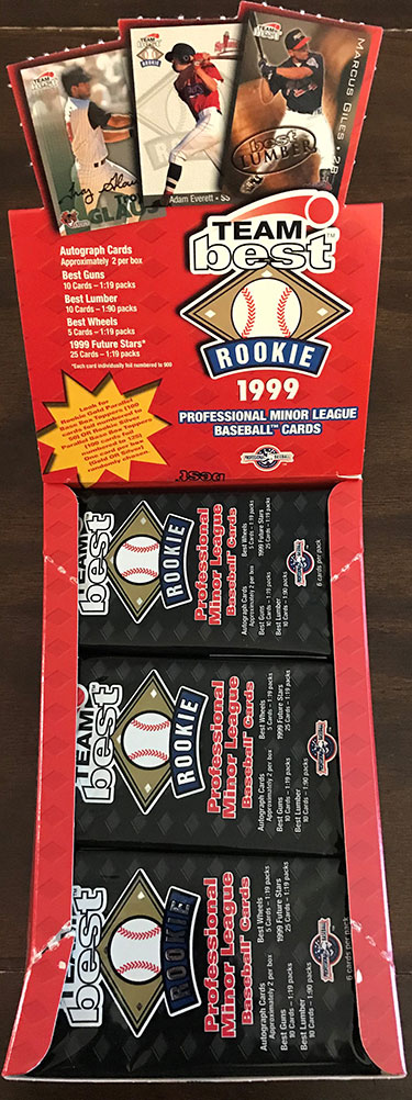 1999 Team Best Rookies Baseball Box Break and Breakdown