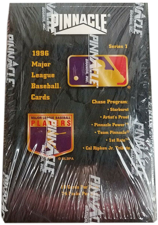 1996 Pinnacle Series 1 Baseball Retail Box Break and Breakdown