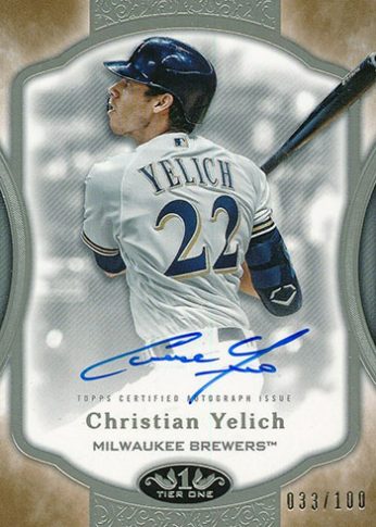 2020 Topps Tier One Baseball Checklist, Team Set Lists, Hobby Box Info
