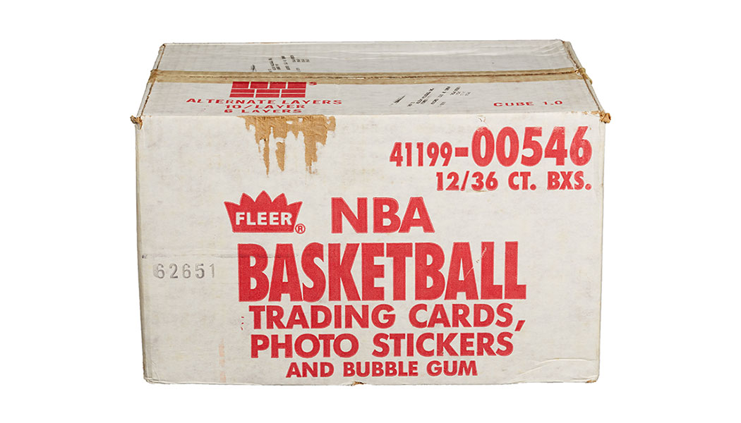 7 1986-87 Fleer Basketball Boxes Discovered by Baseball Card Exchange