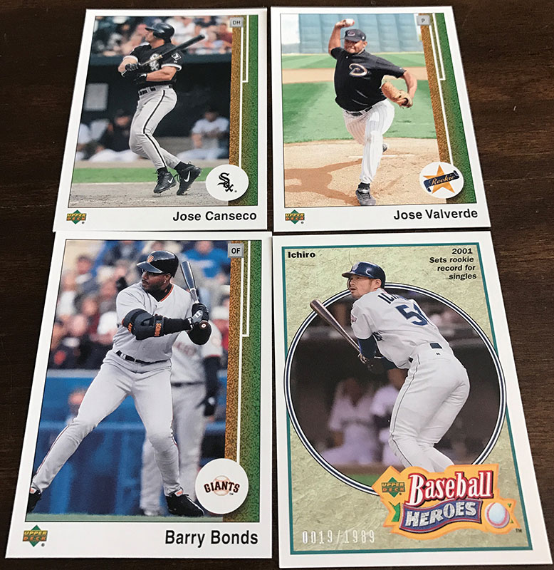 2002 UD Authentics Baseball Box Break and Breakdown
