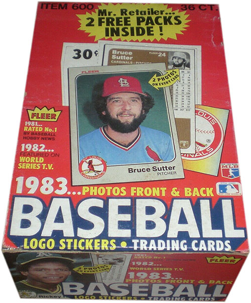 1983 Fleer Baseball Checklist, Team Set Lists, Most Valuable, Details