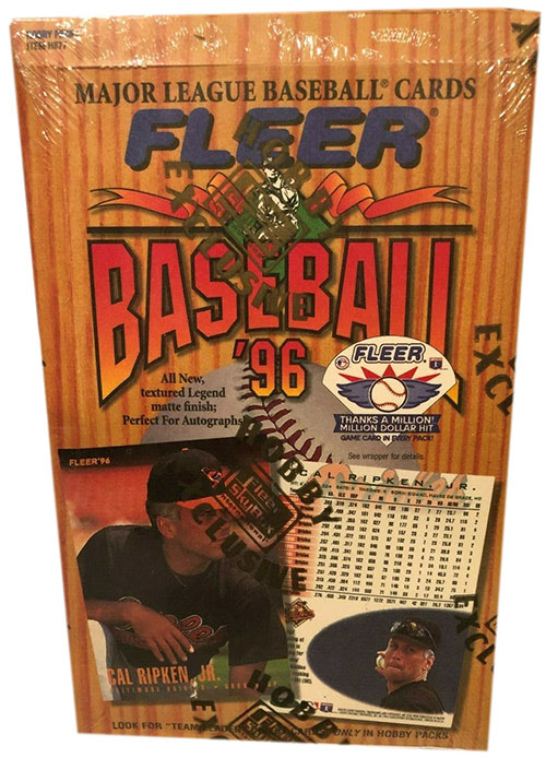 1996 Fleer Baseball Hobby Box Break and Breakdown