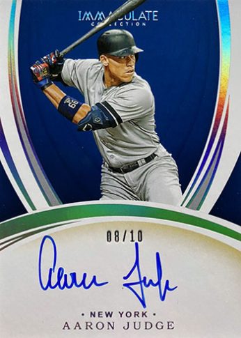 2020 Panini Immaculate Baseball Checklist, Team Set Lists, Box Info