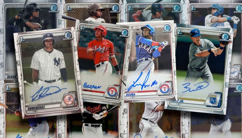 2020 Bowman Chrome Baseball Checklist, Team Set Lists, Box Info