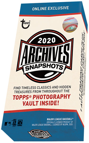 2020 Topps Archives Snapshots Baseball Checklist, Team Sets, Box Info