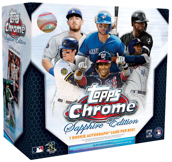 2020 Topps Chrome Sapphire Baseball Checklist, Team Set Lists, Box Info
