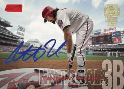 2021 Topps Archives Signature Series Baseball: Active Player Checklist