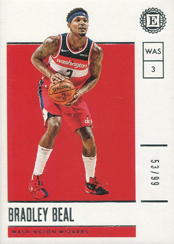 2019-20 Panini Encased Basketball Checklist, Team Set Lists, Box Info