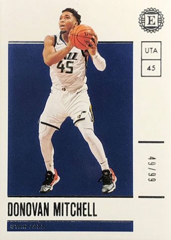 2019-20 Panini Encased Basketball Checklist, Team Set Lists, Box Info