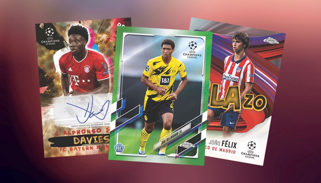 2020-21 Topps Chrome UEFA Champions League Match Attax Checklist