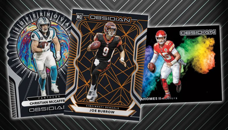 2023 Panini Obsidian Football Checklist, Team Set Lists, Box Info