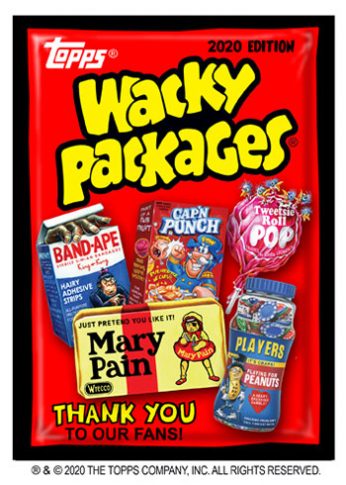 2020 Topps Wacky Packages Weekly Series Checklist, Details, Print Runs