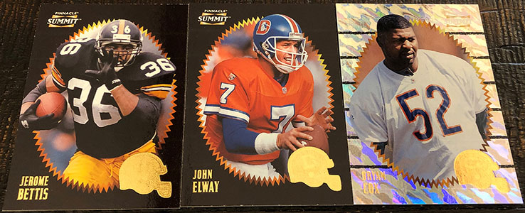 1996 Pinnacle Summit Football Box Break and Breakdown