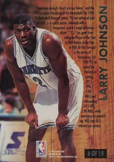 Cards & Kicks: Larry Johnson - Beckett News