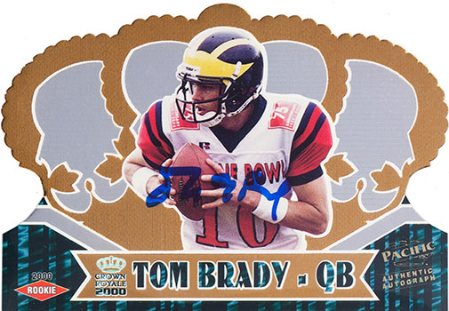 Tom Brady Rookie Autographs Guide, Gallery and Details