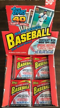 1991 Topps Baseball Box Break, Highlights and Breakdown