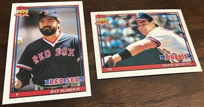 1991 Topps Baseball Box Break, Highlights and Breakdown