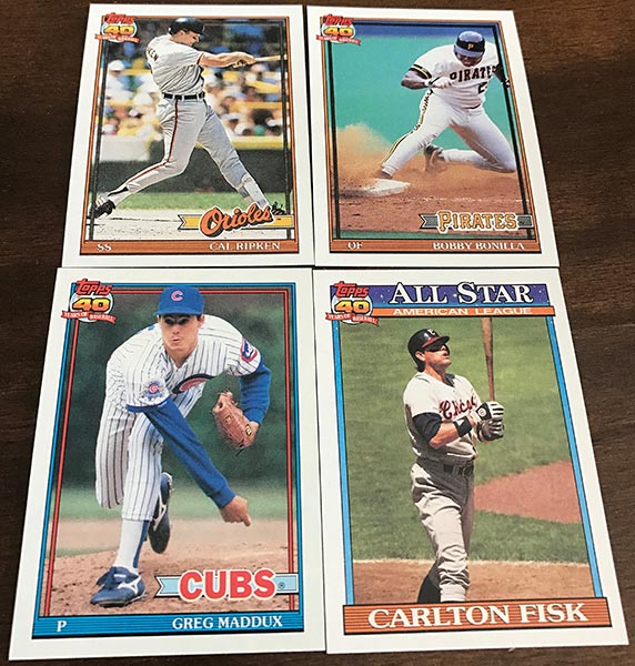 1991 Topps Baseball Box Break, Highlights And Breakdown