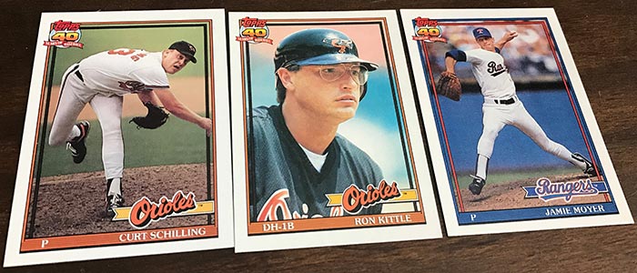 1991 Topps Baseball Box Break, Highlights and Breakdown