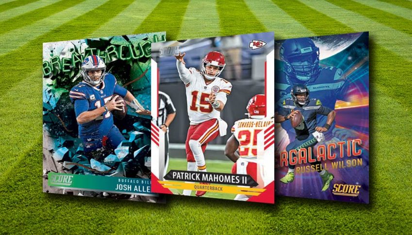 2025 Score Football Checklist, Hobby Box Breakdown, Details