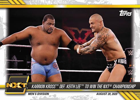 2021 Topps WWE NXT Checklist, Hobby Box Info, Release Date