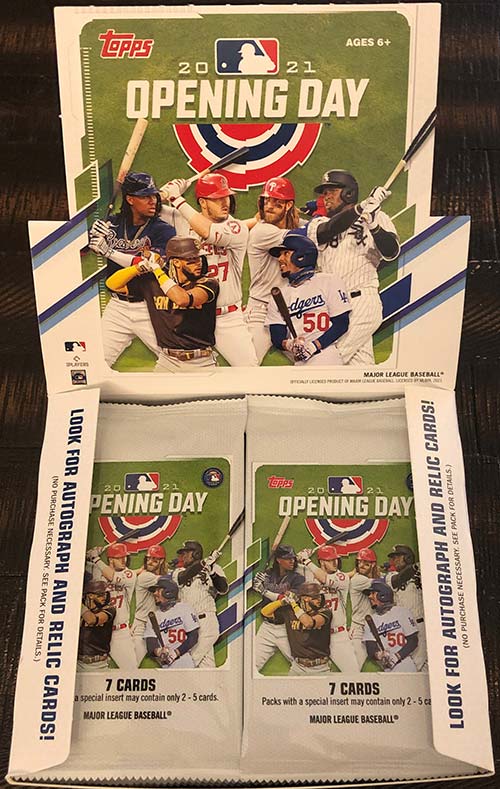 2021 Topps Opening Day Box Break, Highlights and Breakdown