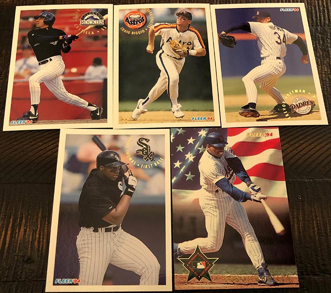 1994 Fleer Baseball Box Break, Highlights And Breakdown