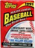 1991 Topps Baseball Cards: A Classic Waiting to Happen