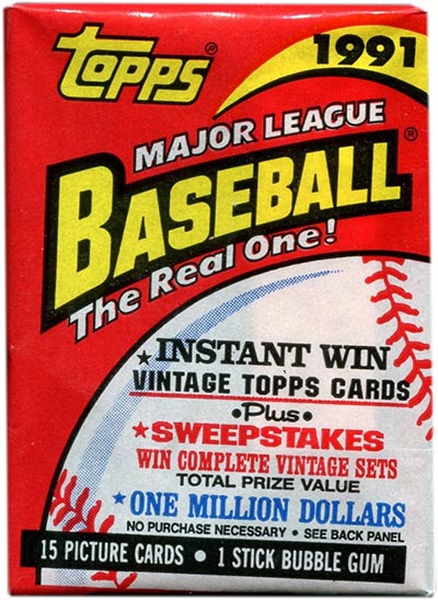 1991 Topps Baseball Cards: A Classic Waiting to Happen
