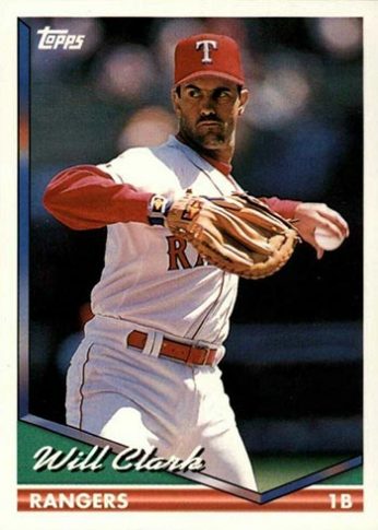 10 Will Clark Baseball Cards That Help Tell the Story of His Career