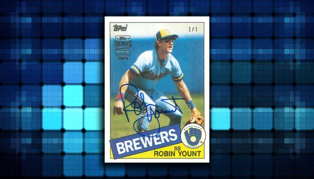 2021 Topps Archives Signature Series Baseball: Active Player Checklist