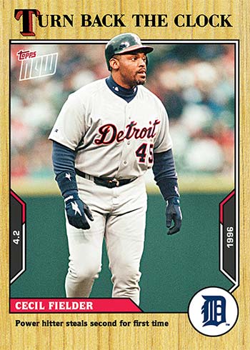 2021 Topps Now Turn Back the Clock Baseball Checklist, Print Runs, Info
