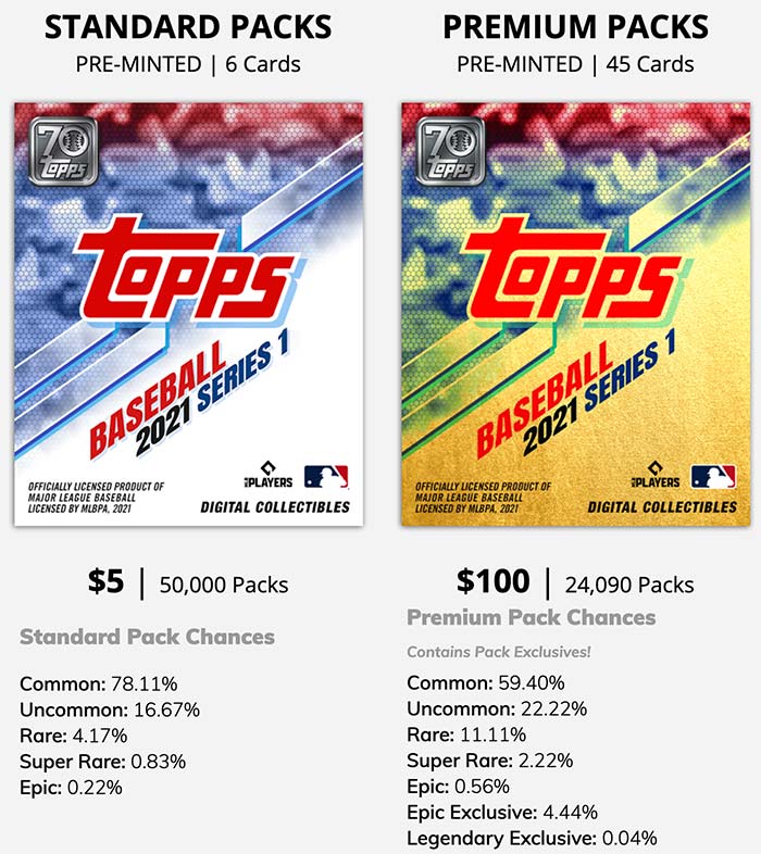 Topps Digital Launching Baseball Card NFTs