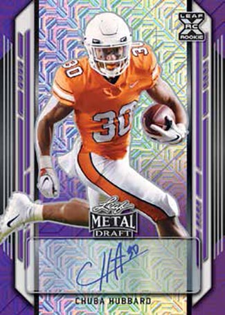 2021 Leaf Metal Draft Football Checklist, Box Info, Release Date
