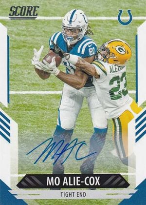 2021 Score Football Checklist, Hobby Box Info, Release Date