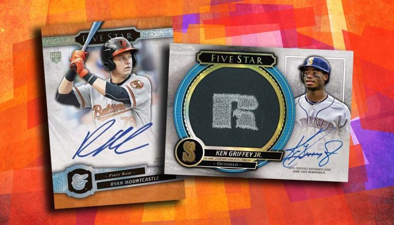 2022 Topps Five Star Baseball Checklist, Box Info, Team Set Lists