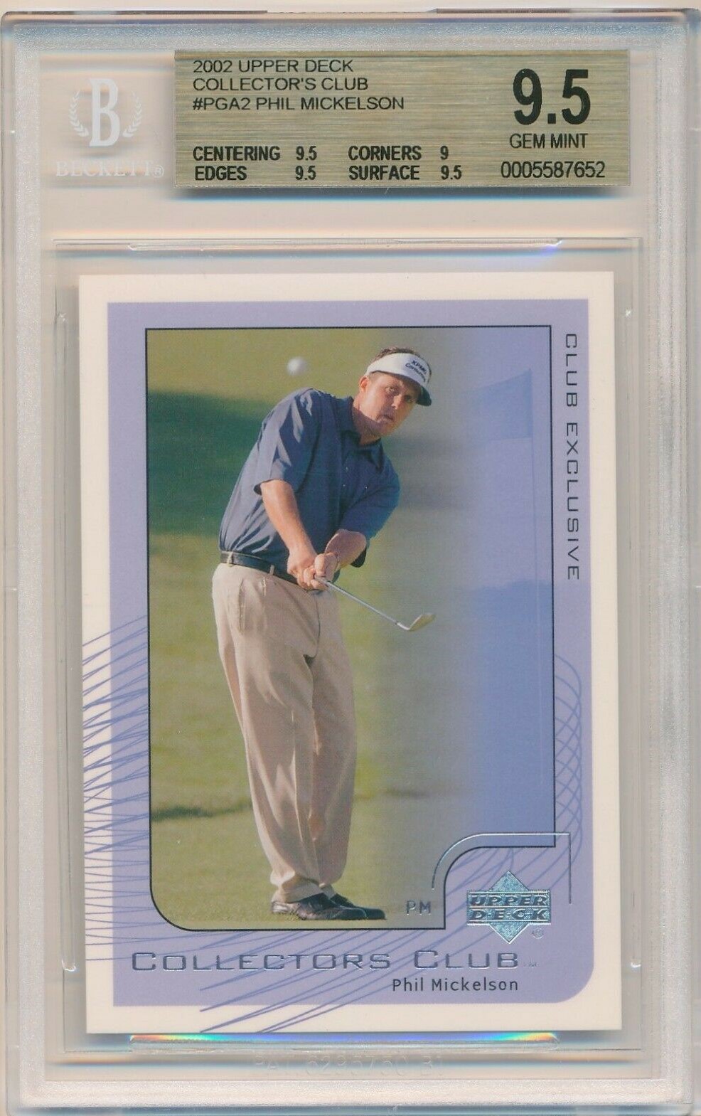 Three Major Phil Mickelson Cards - Beckett News