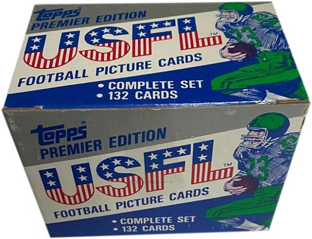 1984 Topps USFL Checklist, Team Set Lists, Top Cards, Football Card Info