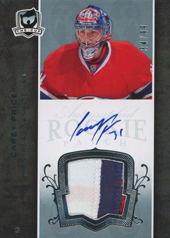 Carey Price Rookie Card Rankings and Guide to What's the Most Valuable