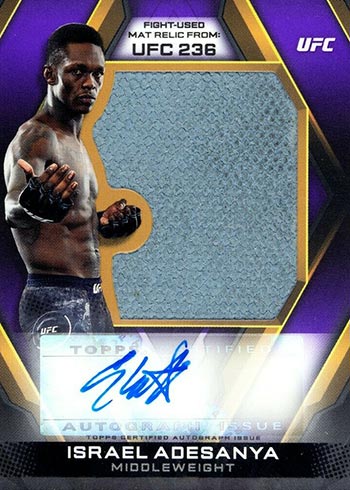 Top 10 Israel Adesanya Cards and Why They're Significant
