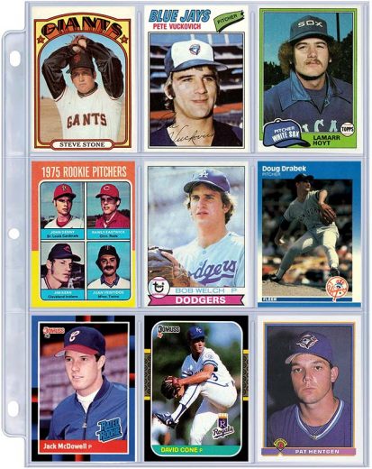 Baseball Cards of Forgotten Cy Young Winners of the 1980s and '90s