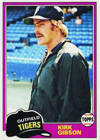 10 Kirk Gibson Baseball Cards That Chart the Course of His Career