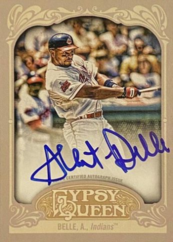 10 Albert Belle Baseball Cards That Chart His MLB Career